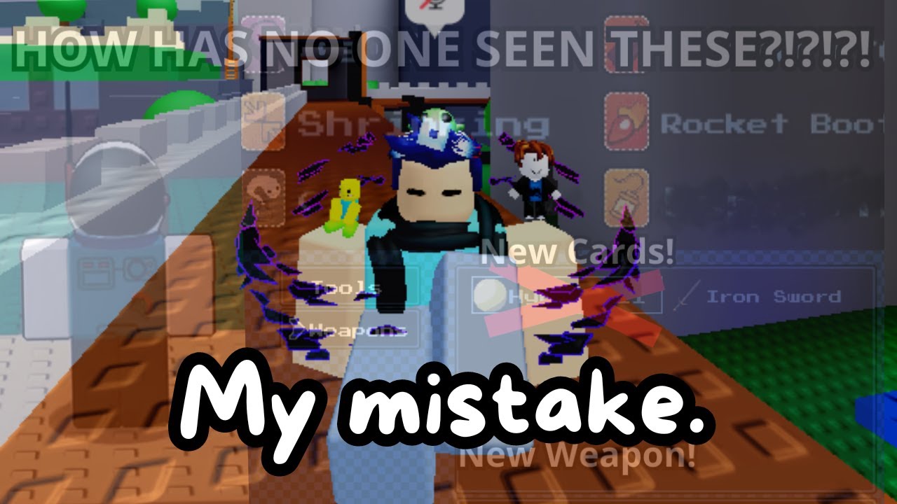 I apologize about the last video (Block Tales previews). Let Me Explain ...