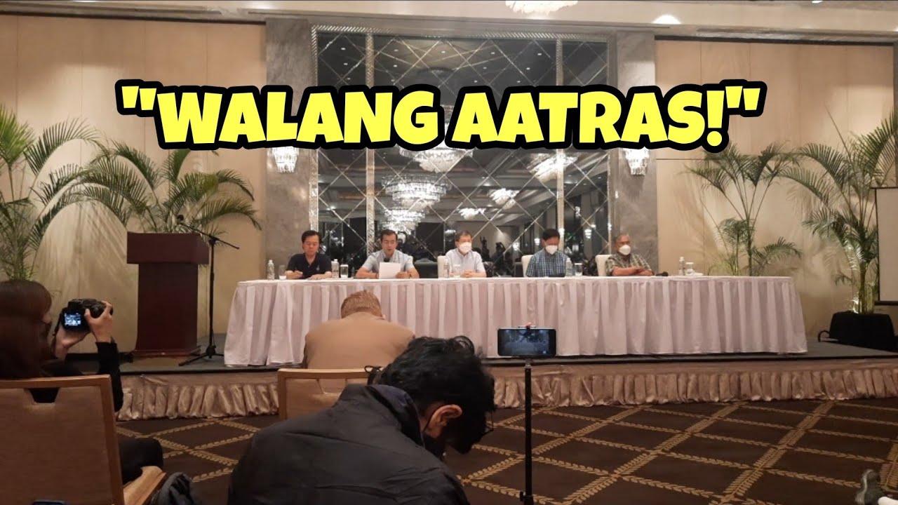 Walang aatras! ISKO gives opening statement! Mukhang laban kay Leni ang ...