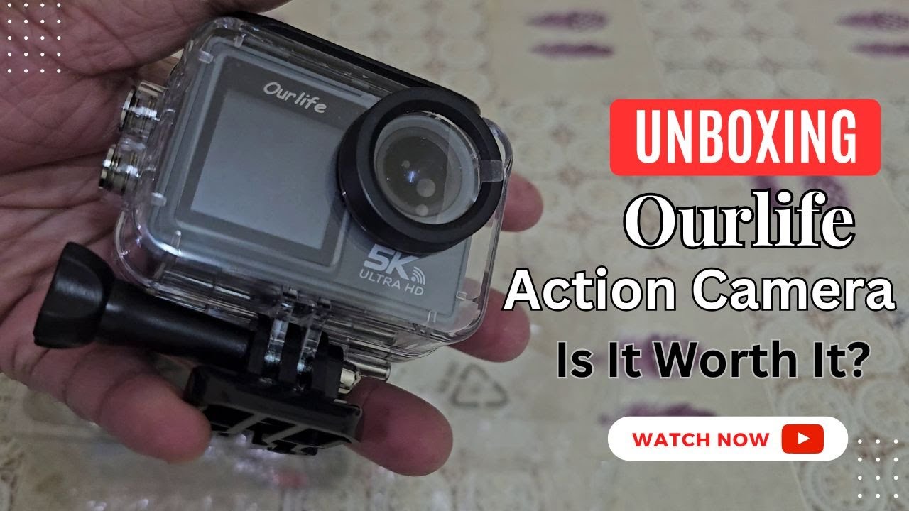 Ourlife Action Camera Unboxing & Test – Is It Worth It? - YouTube
