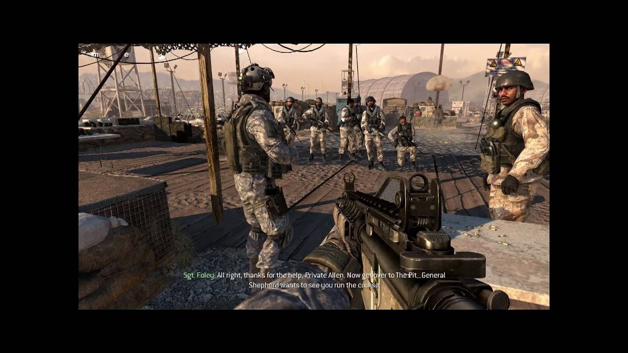 Modern Warfare 2 - Mission 1 S.S.D.D. (HD) - YouTube