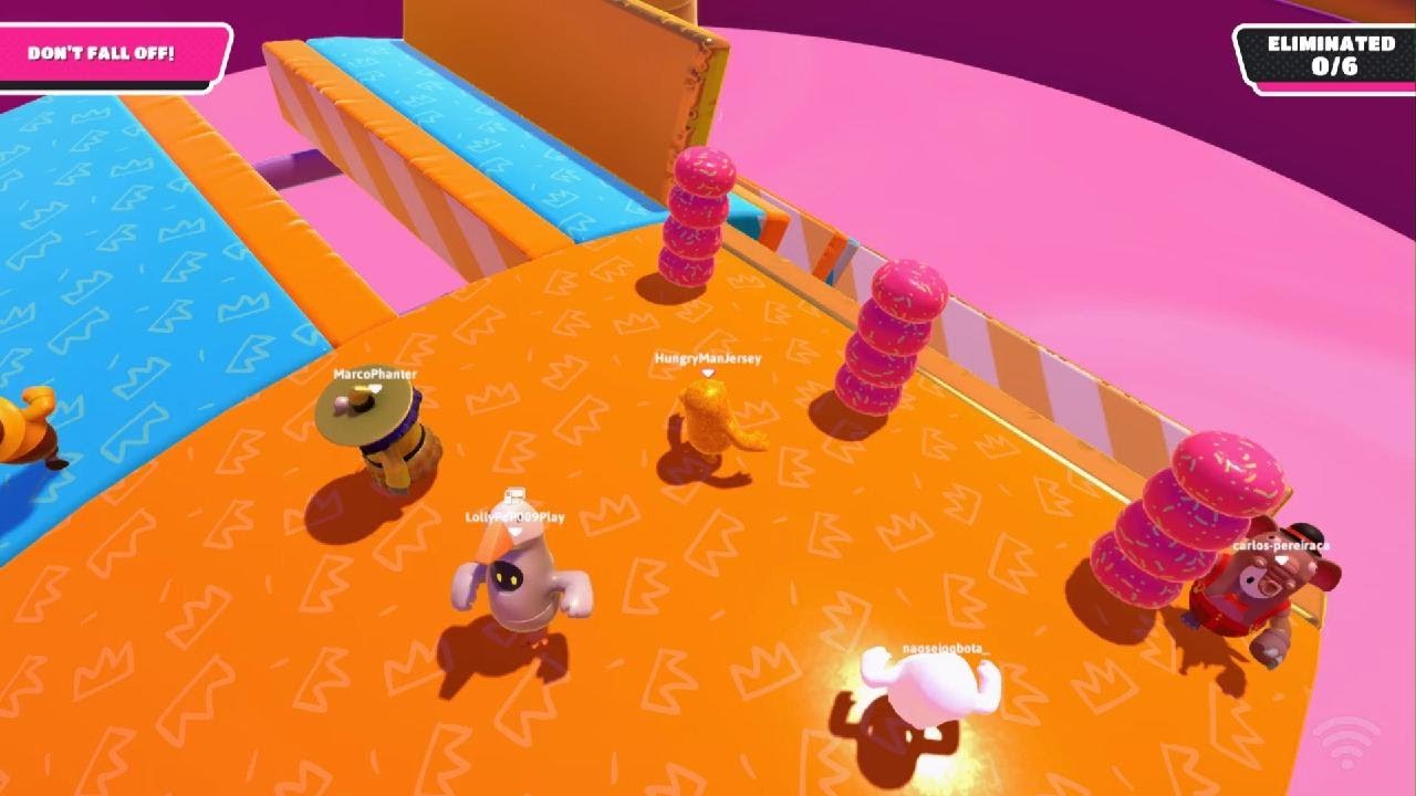Fall Guys: Hard Mode Roll Off double crown win - YouTube