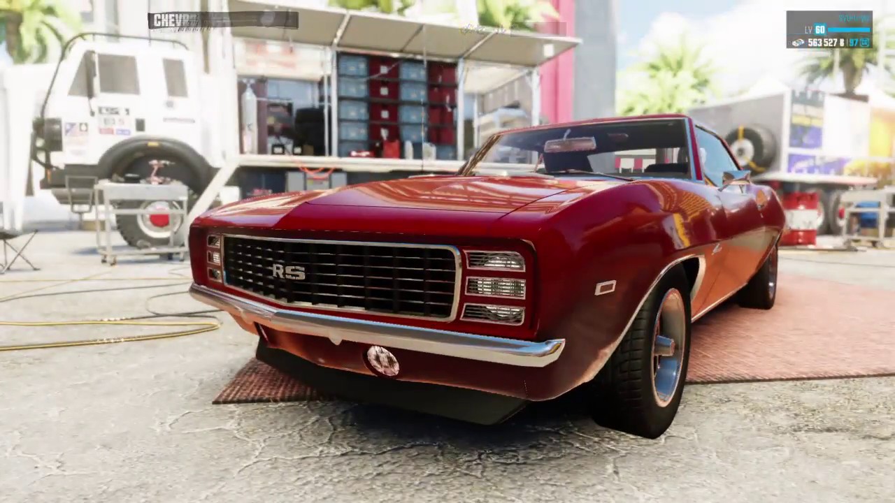 CHEVROLET CAMARO RS 1969 The Crew RAID SPEC CUSTOMIZATION - YouTube
