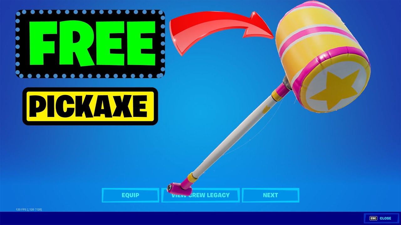 How To Get a FREE Fall Guys Pickaxe in Fortnite? (Free Rewards) - YouTube