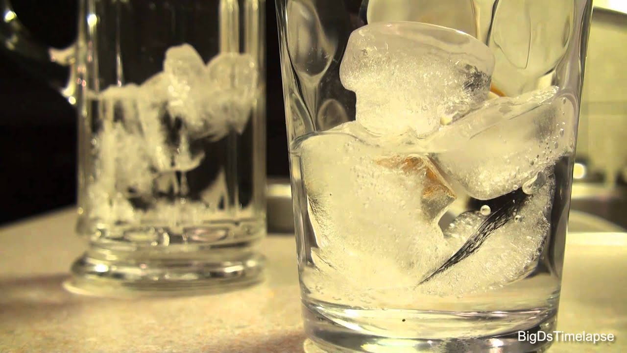 Ice Forming, Water Freezing Timelapse HD - YouTube