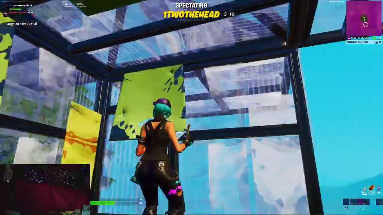 Playing fortnite with brother - YouTube