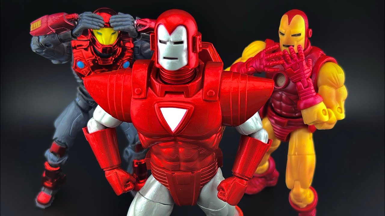 Marvel’s Iron Man (Silver Centurion) Select Action Figure Review - YouTube