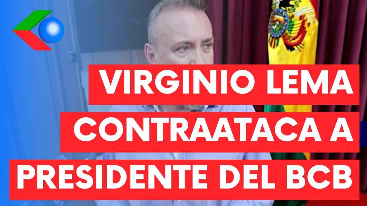 Virginio Lema presentó QUERELLA contra el presidente del B.C.B. - YouTube