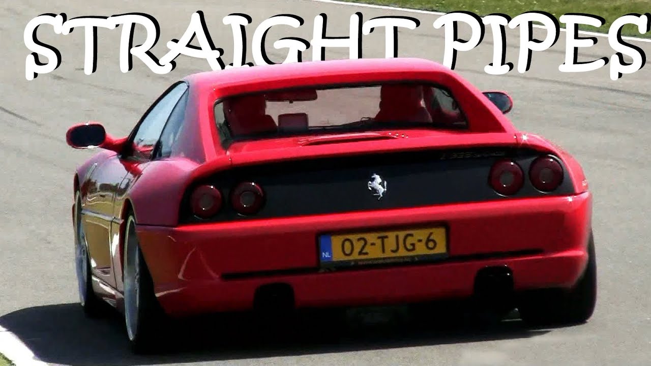 CUSTOM Ferrari F355 Berlinetta with Straight Pipes! 1080p HD - YouTube