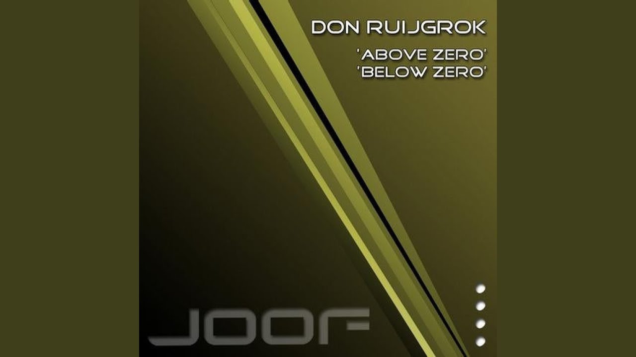 Above Zero (Original Mix) - YouTube