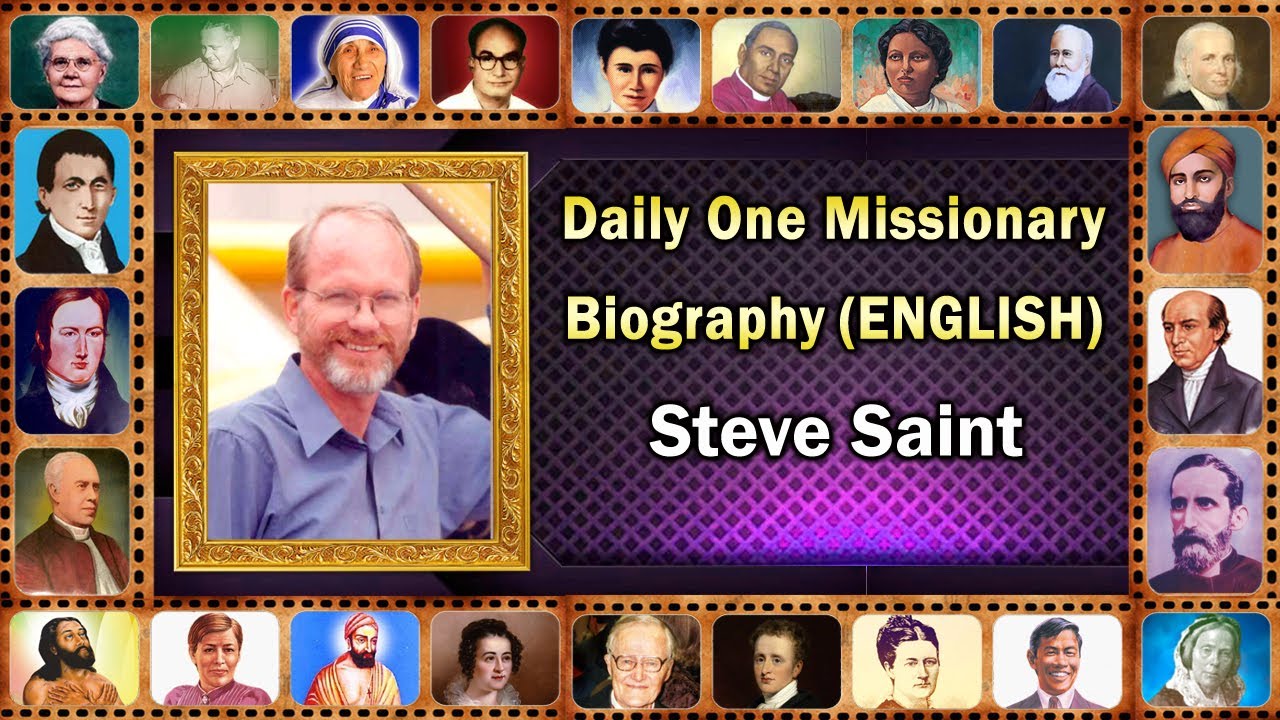 Steve Saint (ENGLISH) Daily One Missionary Biography - YouTube