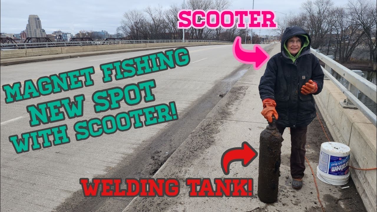 Magnet Fishing New Bridge! Let's See What's There. - YouTube