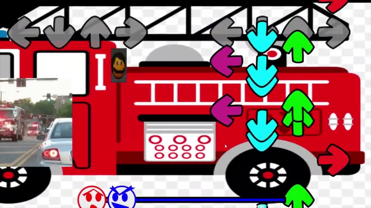 FNF mod Firetruck Vs (HARD) - FNF - YouTube