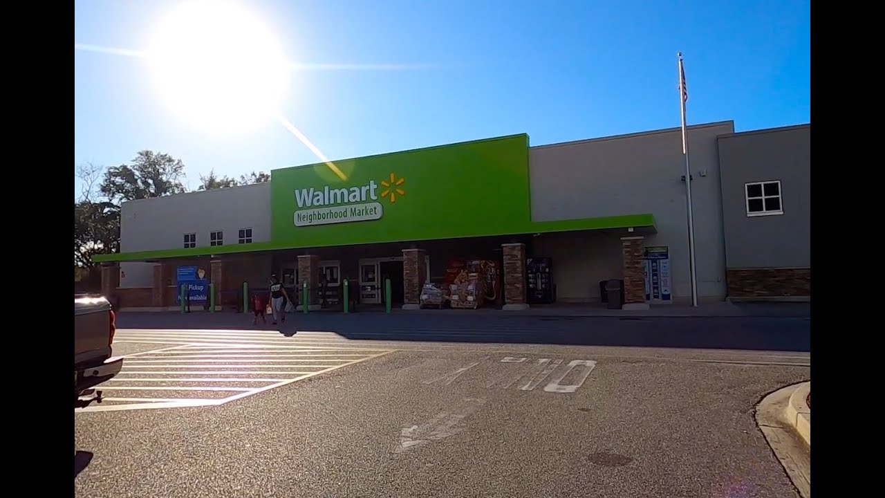 Walking to the neighborhood Walmart in Mobile Nov 22 - YouTube