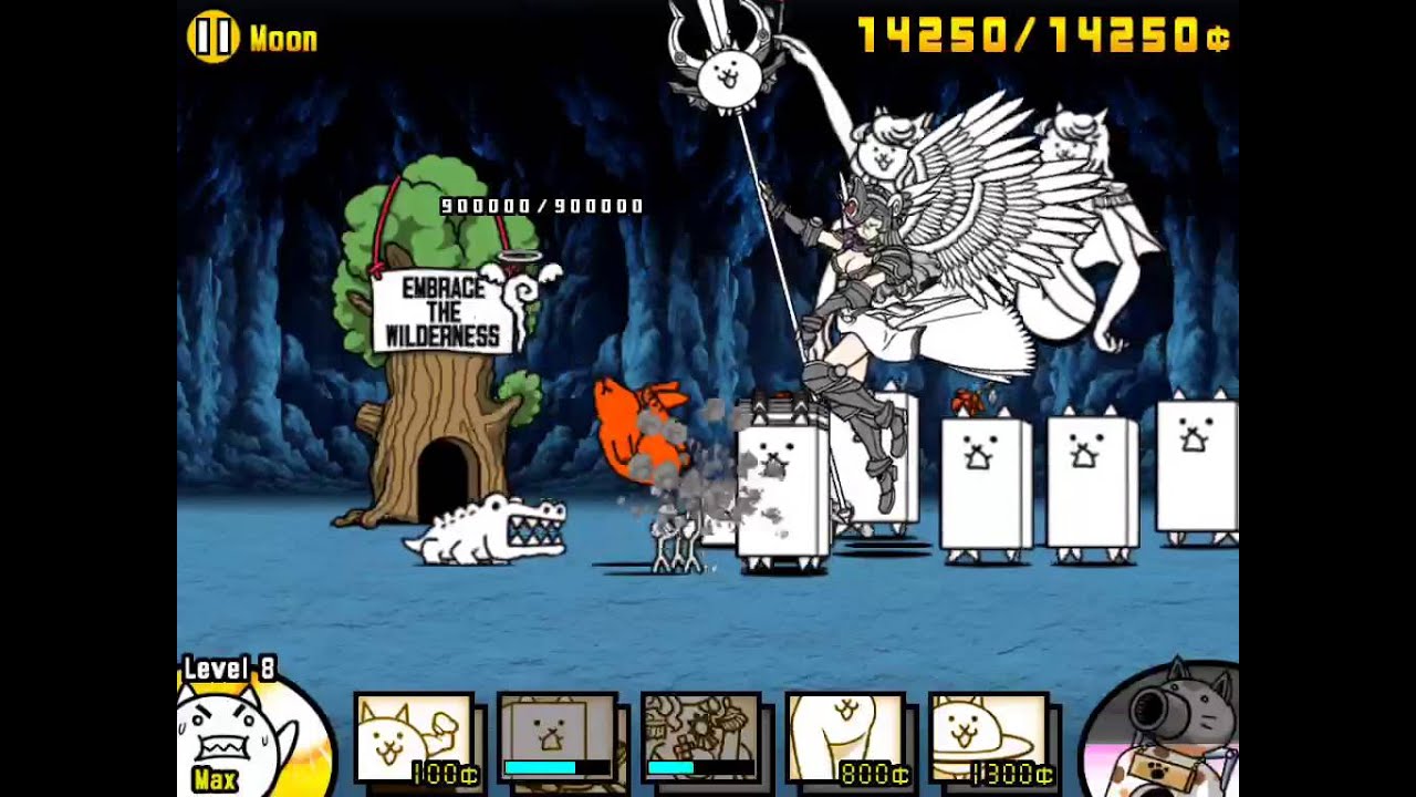 [The Battle Cats] Chapter 3 moon and replacing dragon cat with Paris ...