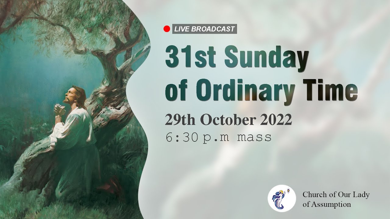 Saturday - Mass (29th October 2022) - YouTube