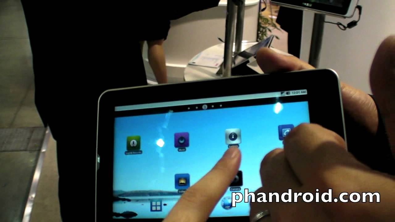 Malata's 7 Inch Tegra 2 Tablet Will Launch With Honeycomb - YouTube