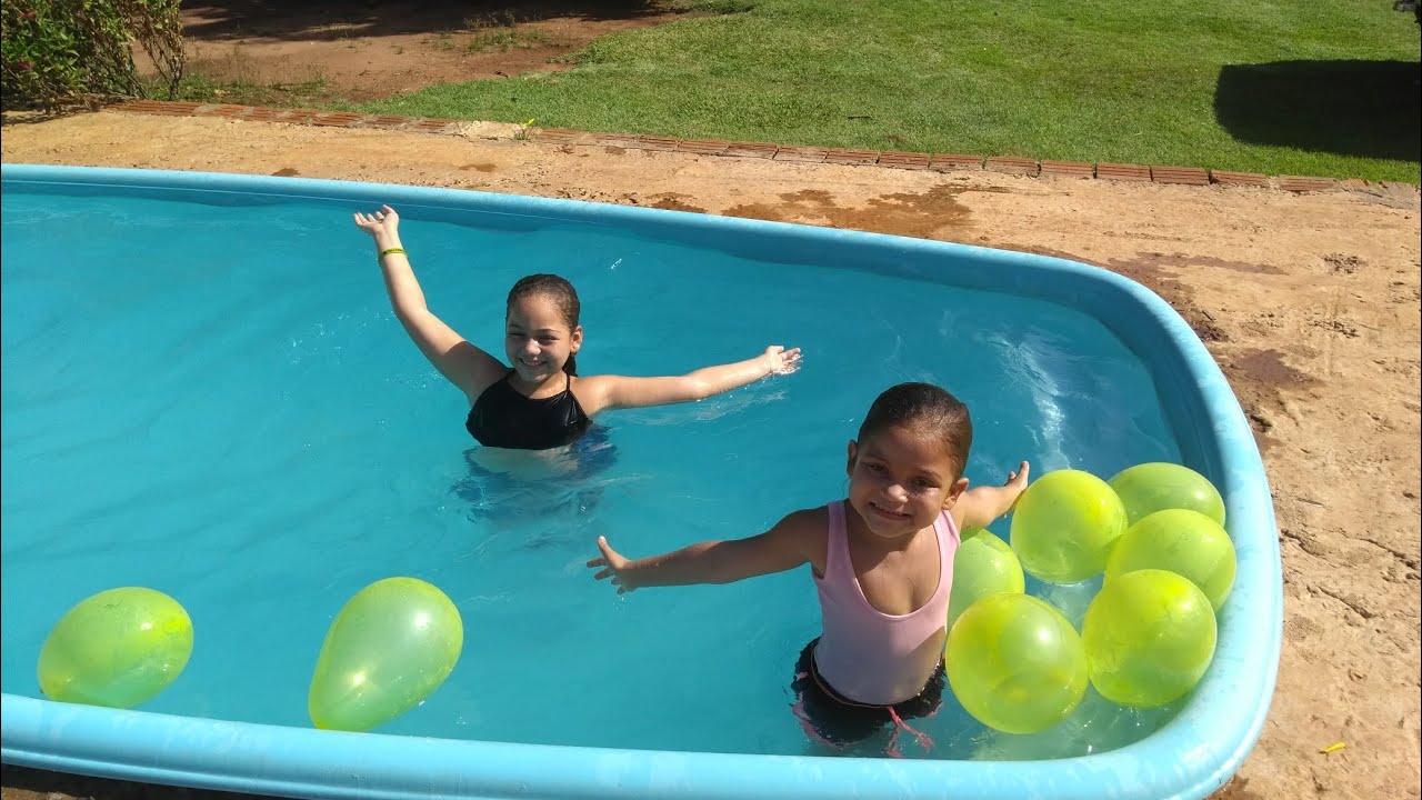 Desafio da piscina! - YouTube