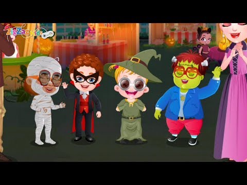 Baby Hazel Halloween Night | Full Episode | ZigZag Kids HD