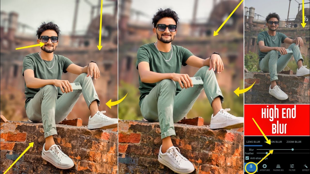 High End Blur And Creative Editing Tutorial || New Creative Idea For ...
