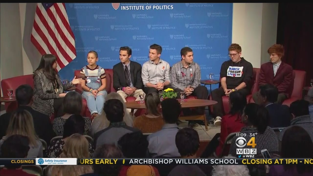 School Shooting Survivors Speak At Harvard Days Before March On ...
