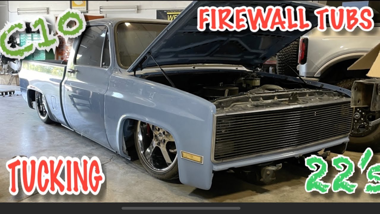 C10 fire wall tubs, Part 1 - YouTube