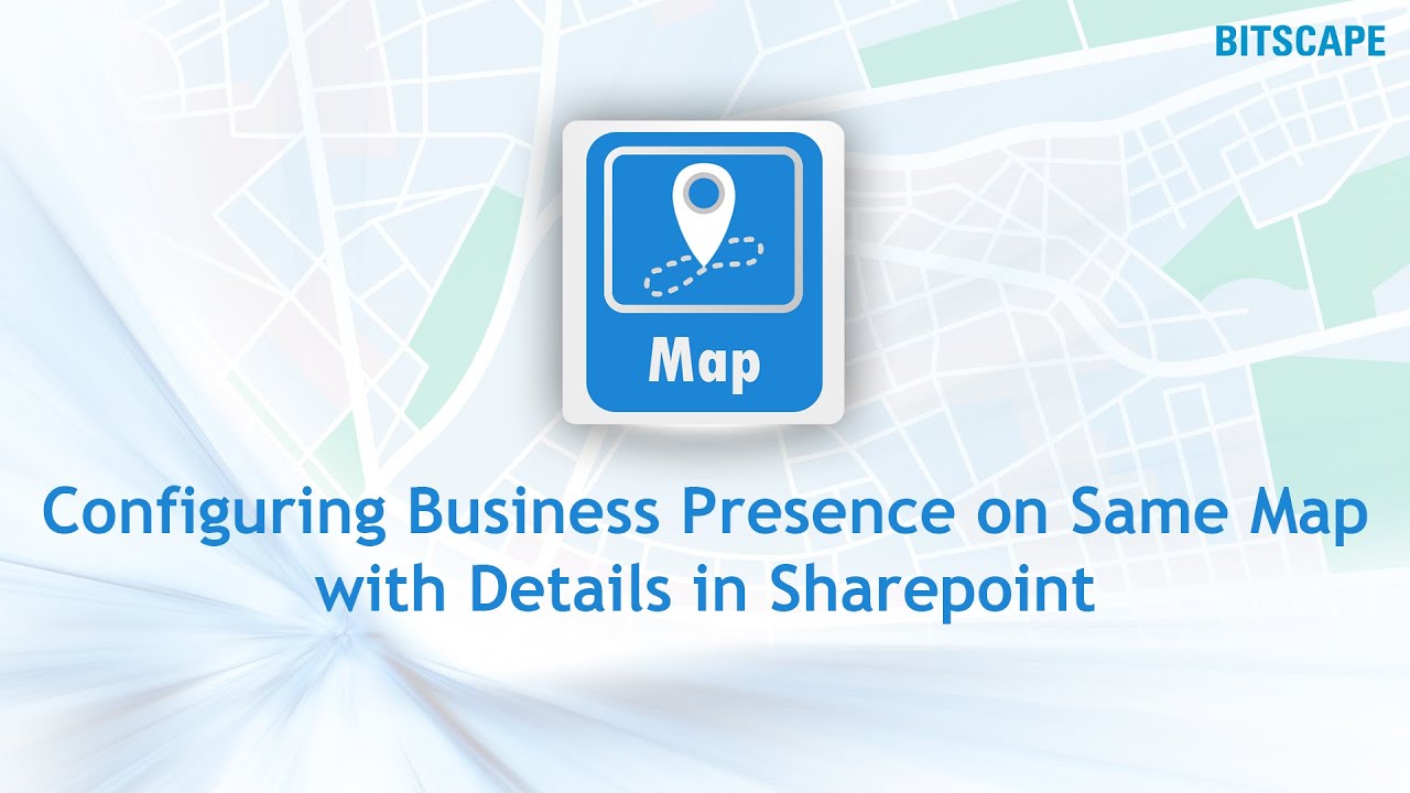 SharePoint Online Map View Webpart | atQor - YouTube