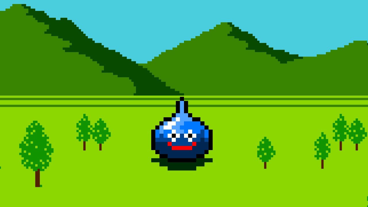 Dragon warriro (Dragon quest) slime reanimation／ドラゴンクエスト スライム リアニメーション ...