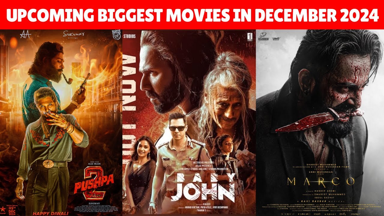 Top 10 upcoming Movies in December 2024 - YouTube