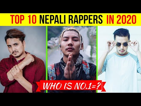 Top 10 Nepali Rappers In 2020 || Best Nepali Rappers In 2020 - YouTube