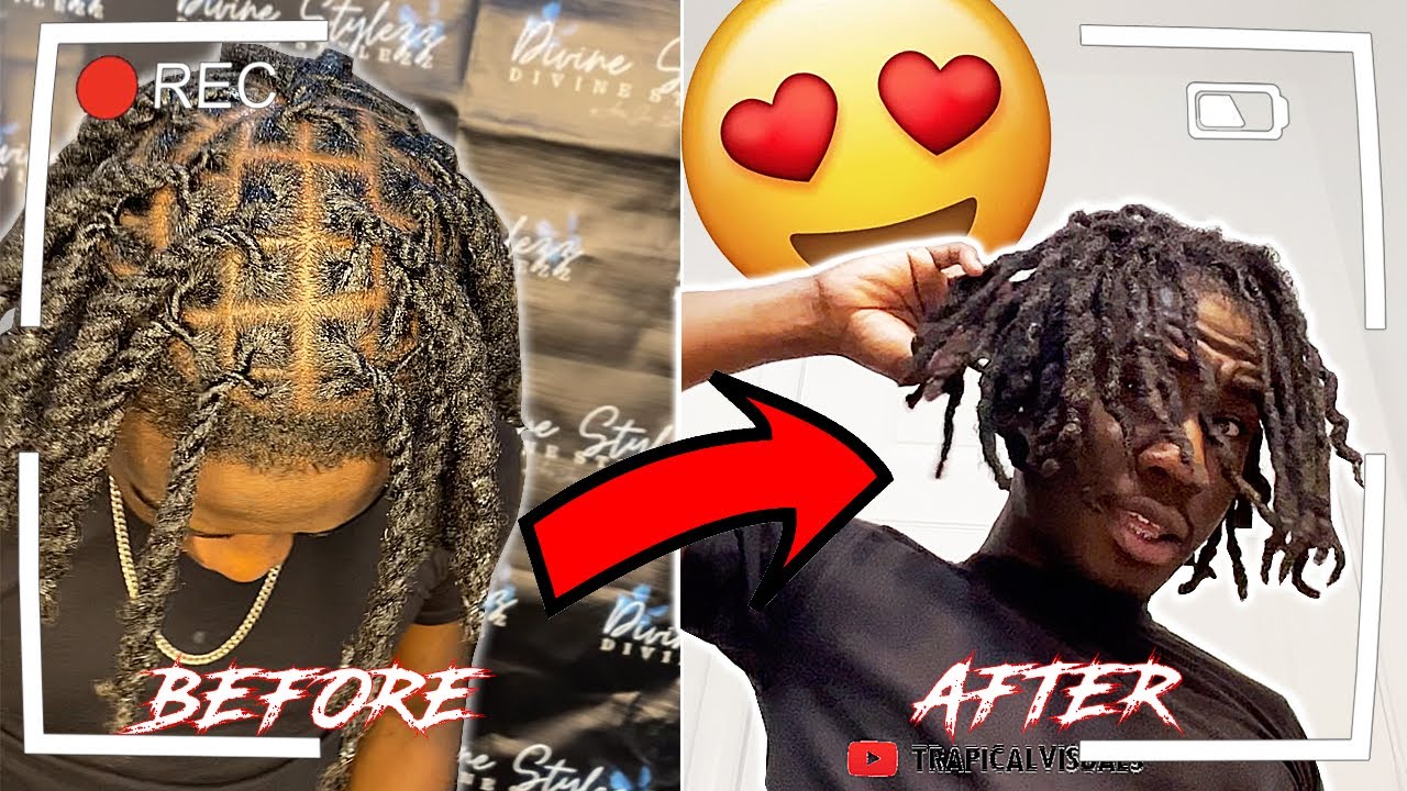 DREADLOCK TwistOut Tutorial 😳🔥| TWO STRAND TWIST OUT RESULTS | DREADLOCK TRANSFORMATION - YouTube