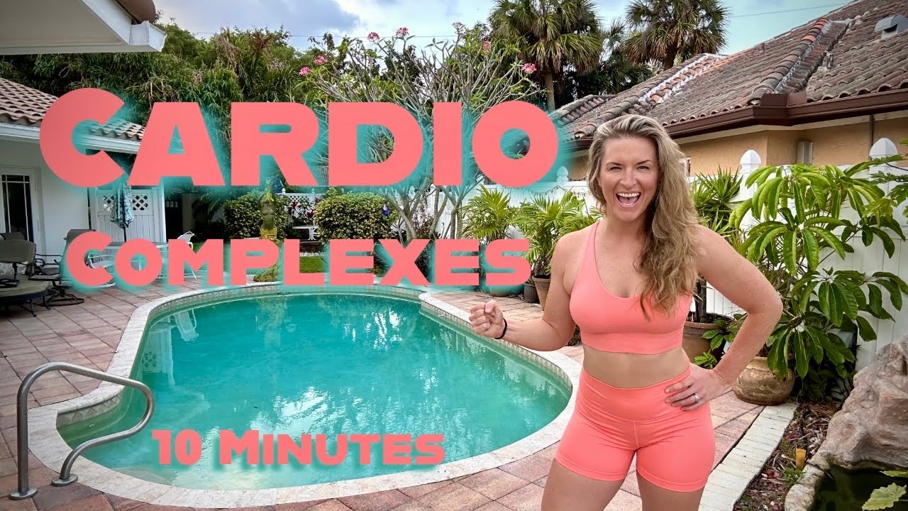 10 Minute QUICK Cardio Complexes // Bodyweight At Home Workout // Heart Rate & Metabolic Boost ...