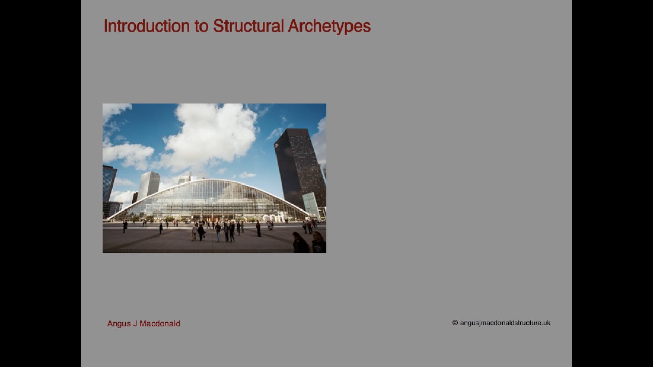 Structural Archetypes – an introduction form and structure in ...