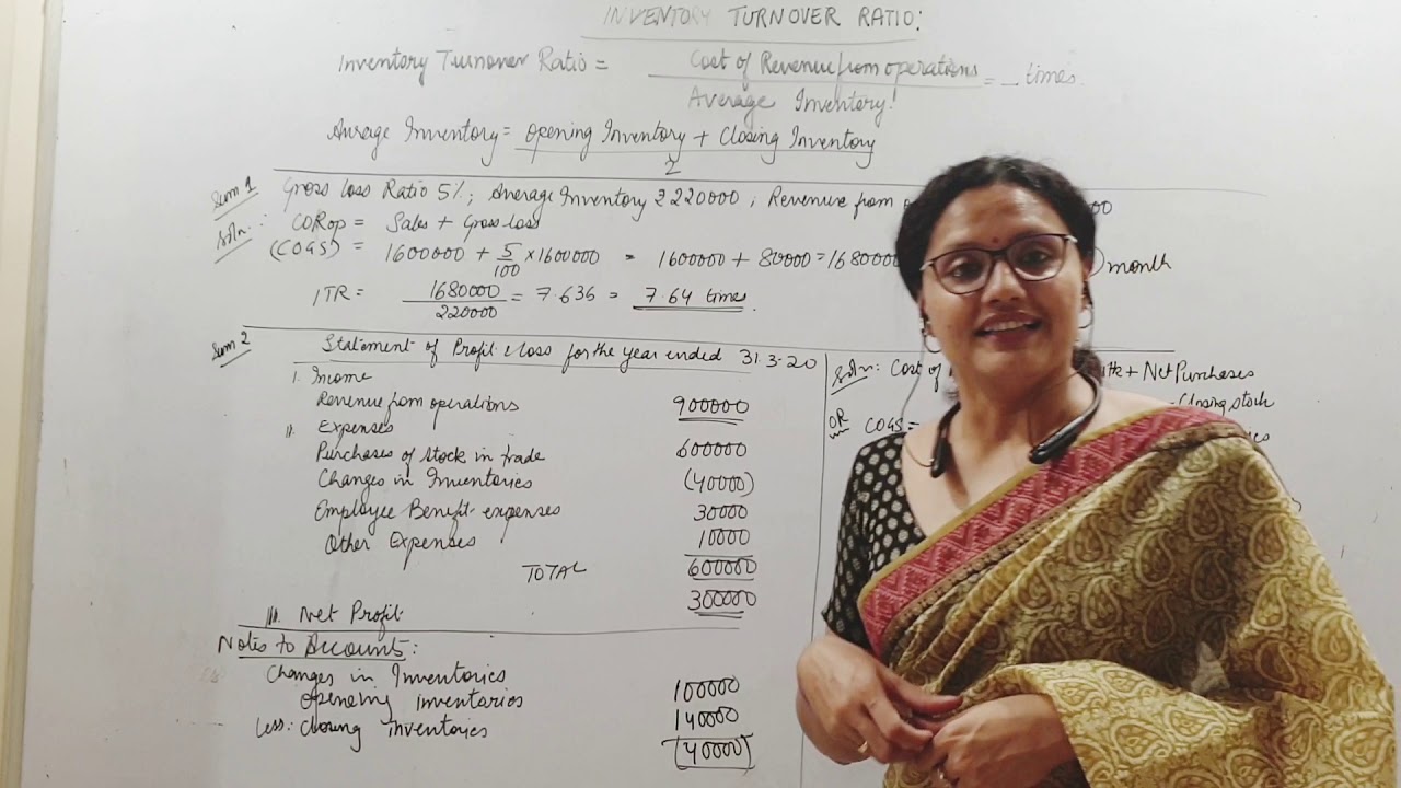 Class 12 Accounts Ratio Analysis Part X Activity Ratios Inventory ...