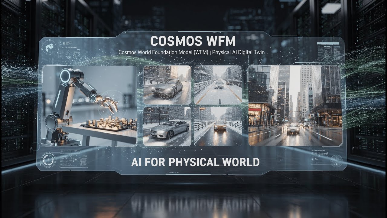 Cosmos World Foundation Model (WFM) Platform - YouTube
