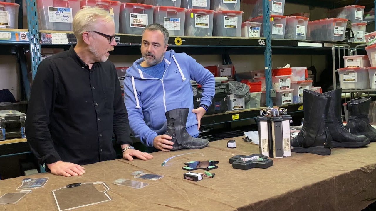 Adam Savage Learns Simple Tricks From The Expanse's Prop Master! - YouTube