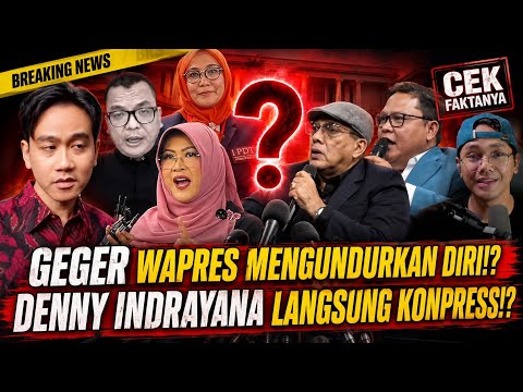GEGER!! WAPRES GIBRAN MENGUNDURKAN DIRI!? VIRAL DI SOSMED CEK FAKTANYA