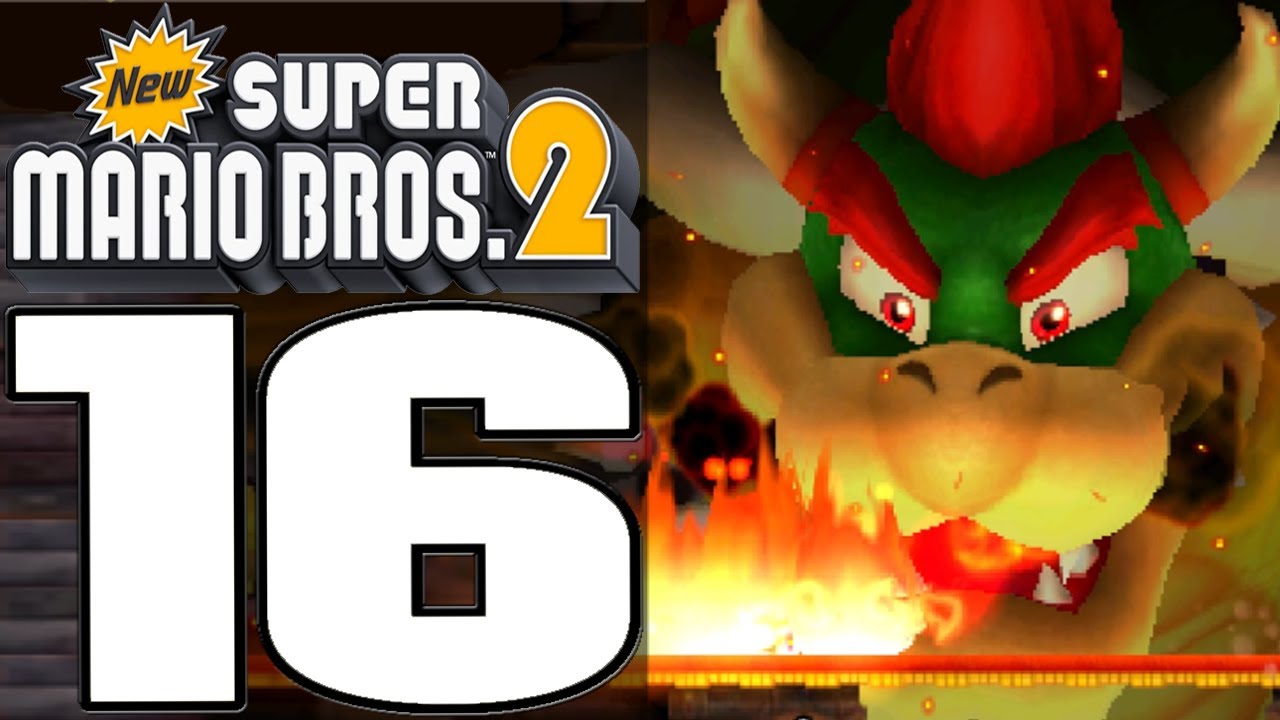New Super Mario Bros 2 [Part 16] Huge Bowser Attack! - YouTube
