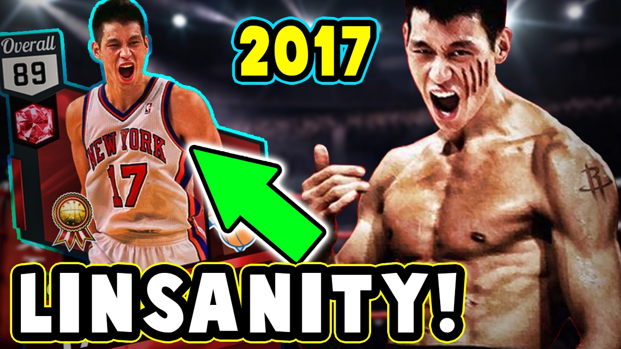 LINSANITY IN 2017?? (5 Years Later) | NBA 2K17 Ruby Jeremy Lin MyTEAM ...