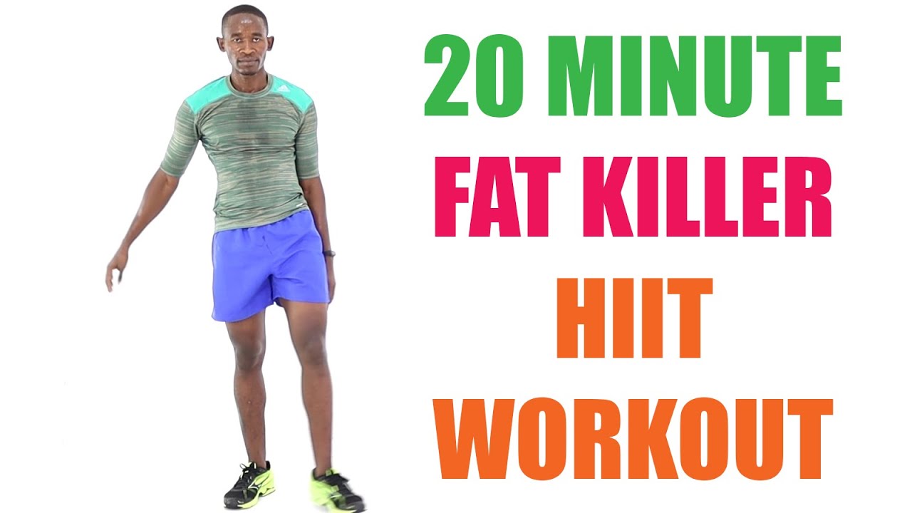 20 Minute Fat Killer HIIT Workout/ Weight Loss HIIT Workout 🔥 Burn 220 ...