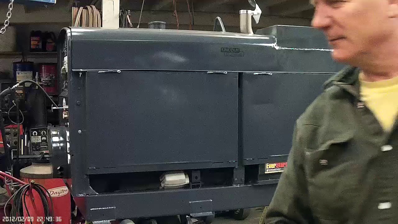 LINCOLN SAM 650 ENGINE DRIVE PORTABLE WELDER lincoln - YouTube