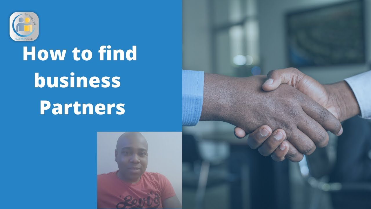 How to find business partners - YouTube