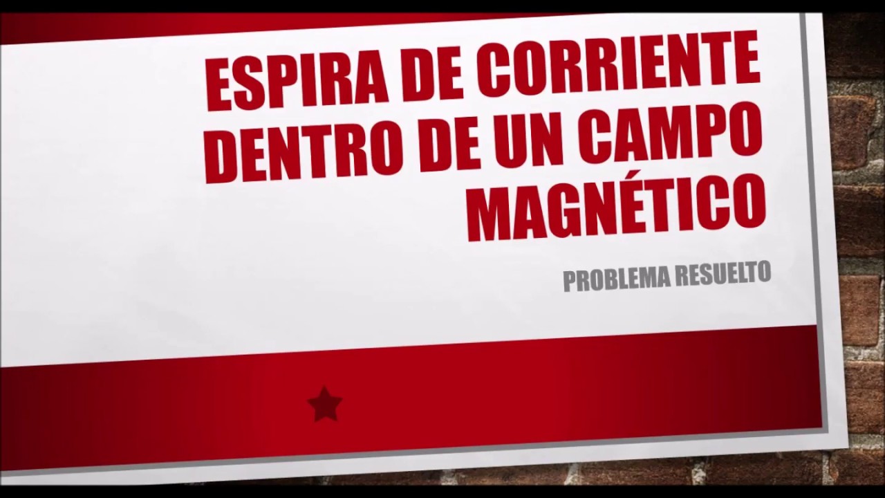 Espira Rectangular Dentro de Campo Magnético - Fuerza Magnética - YouTube