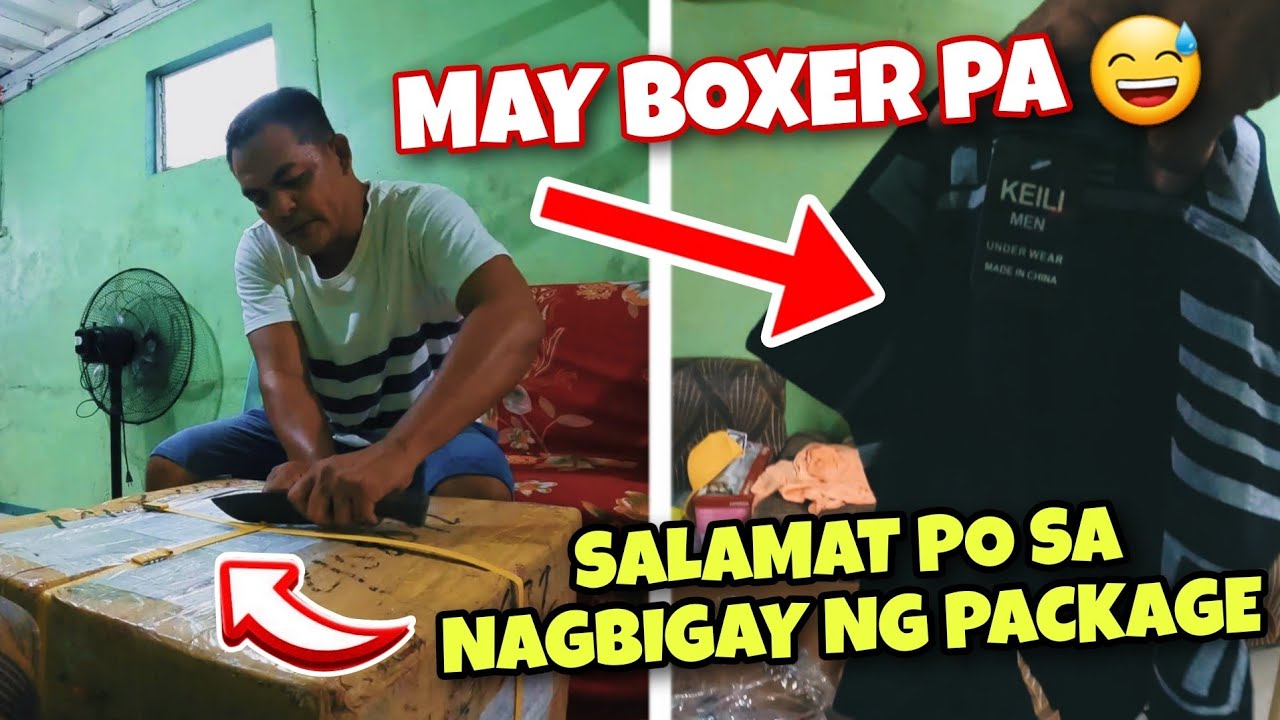 MAY PACKAGE NA DUMATING PARA SA AKIN | MAAGANG PAMASKO 😍 - YouTube