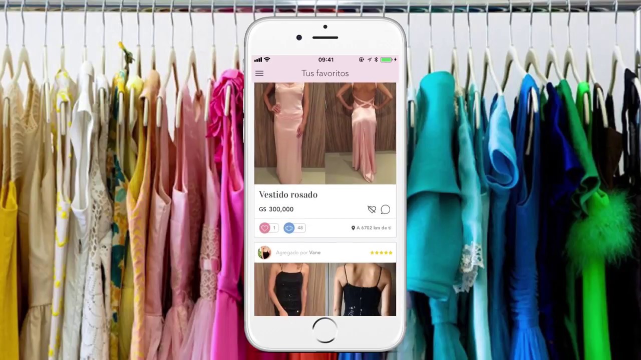 DressApp app de compra y venta de vestidos - YouTube