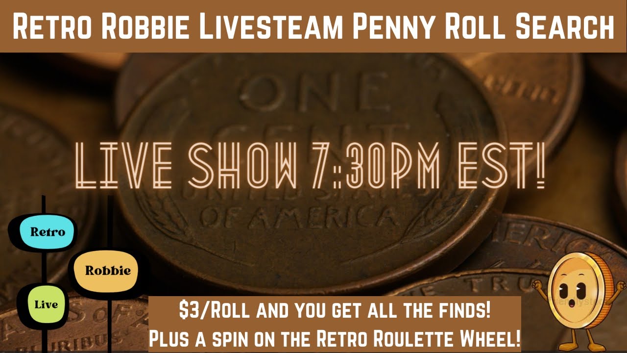 Retro Robbie Live! Penny Box Hunt! - YouTube