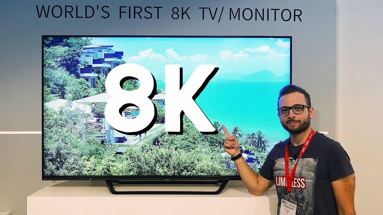 Il primo TV Sharp 8K in Europa da marzo a oltre 7000 euro | IFA 2017 ...