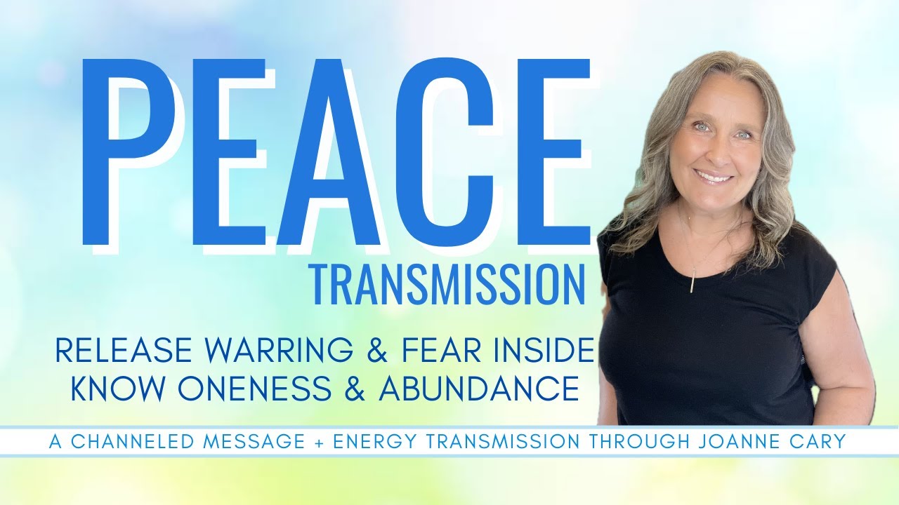 It Starts With You! Receive Transmission. Alignment with Peace. Share ...