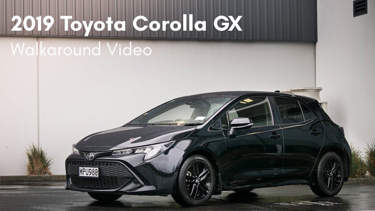 2019 Toyota Corolla GX Walkaround Video - YouTube