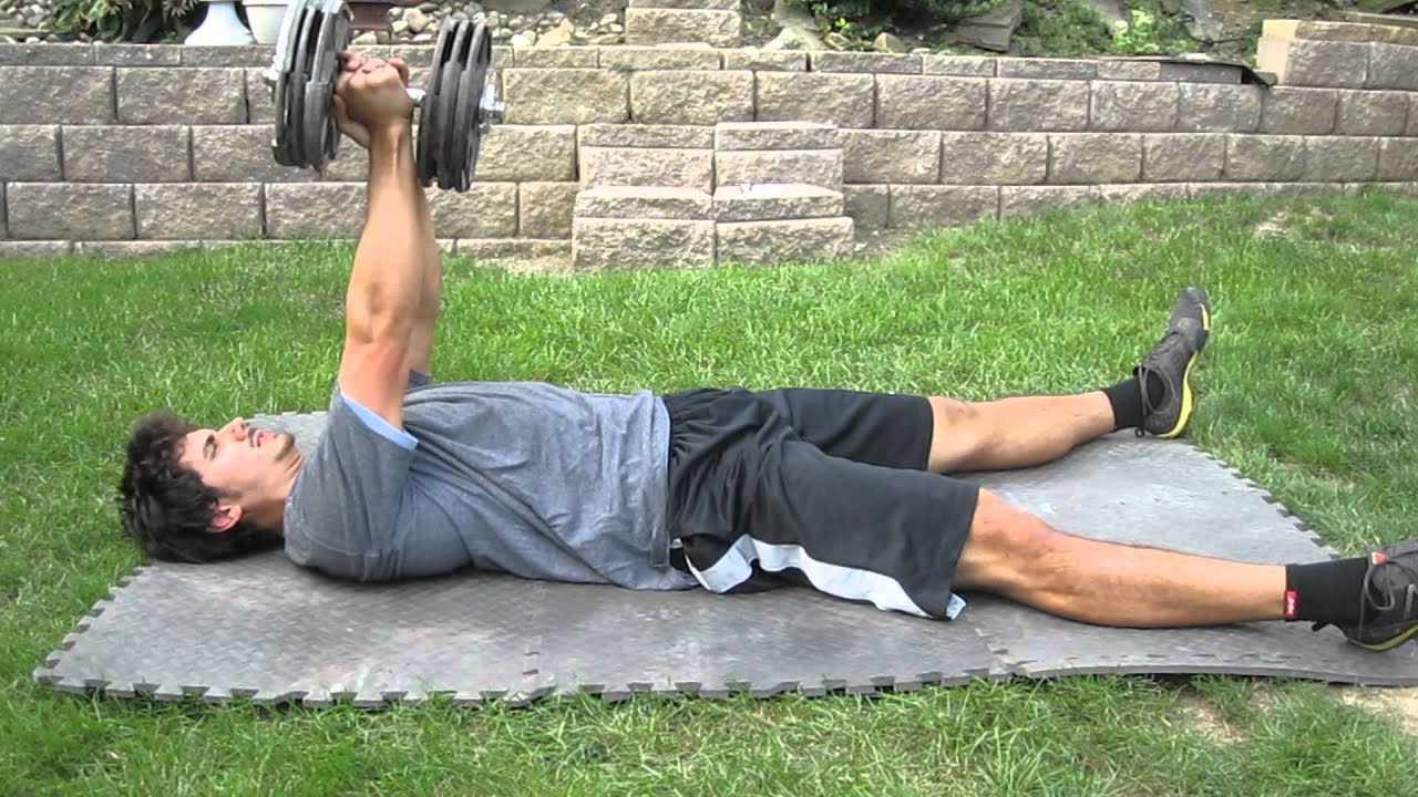 The Heave Ho Method for the Unilateral Dumbbell Floor Press - YouTube