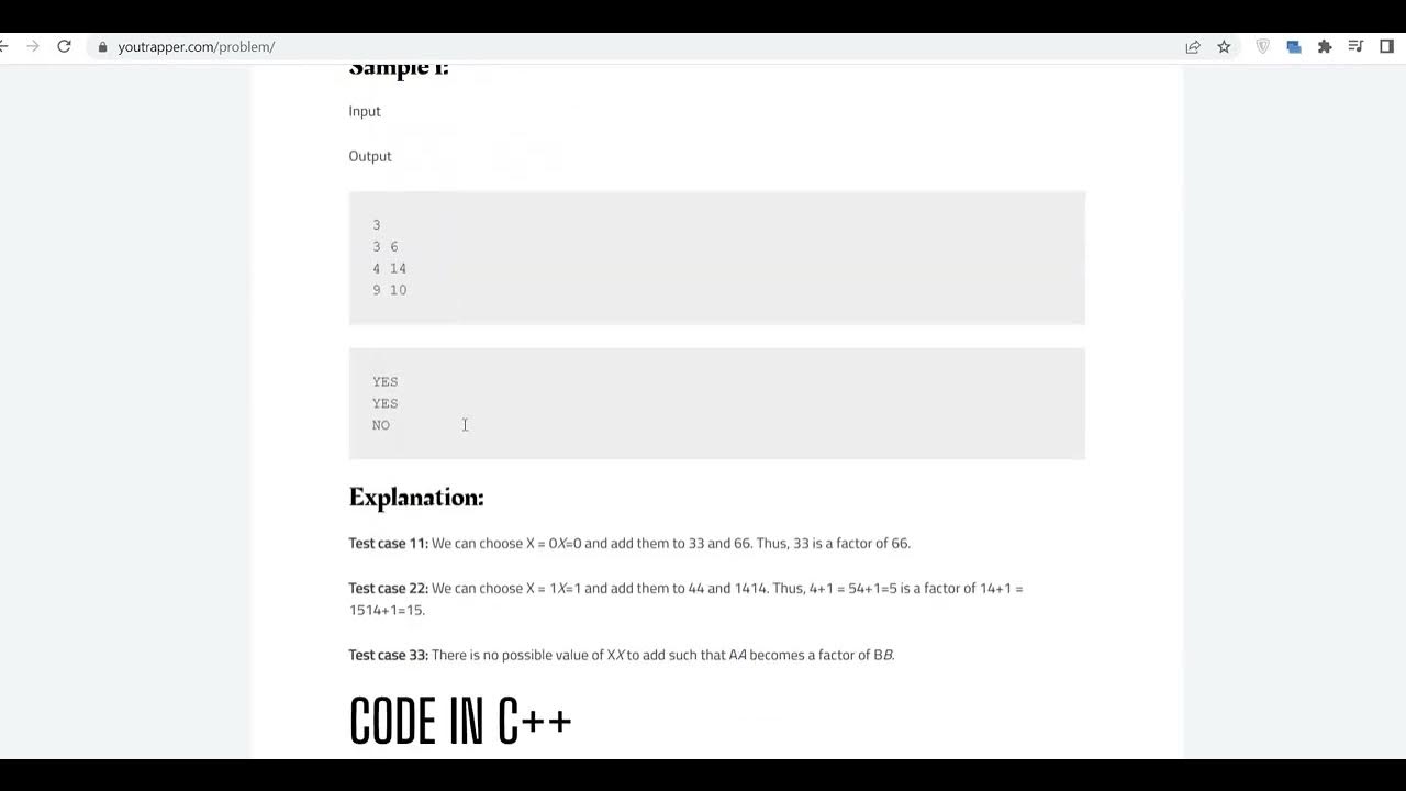 Make Multiple starters 69D codechef solutions link in desc - YouTube